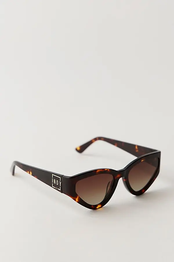 INDY Nolita Cat Eye Sunglasses - Tort