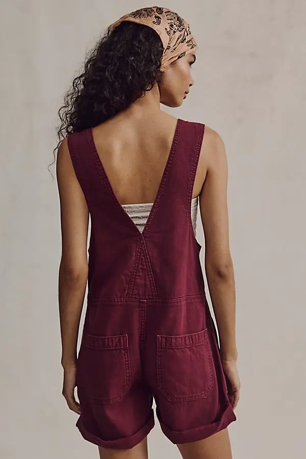 Free People We The Free Jude Shortalls - Plum