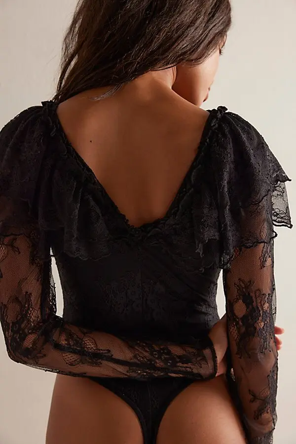 Free People Lace Bodysuit