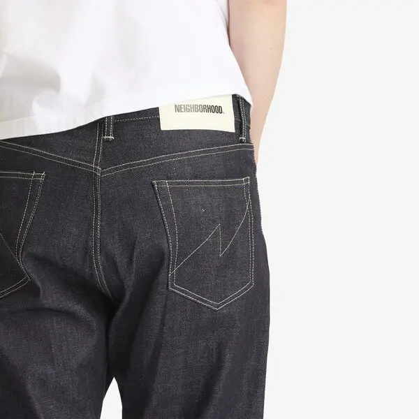 パンツ NEIGHBORHOOD RIGID DENIM DP BASIC PANTS Neighborhood Rigid Denim Dp Basic Pants - Indigo | Editorialist