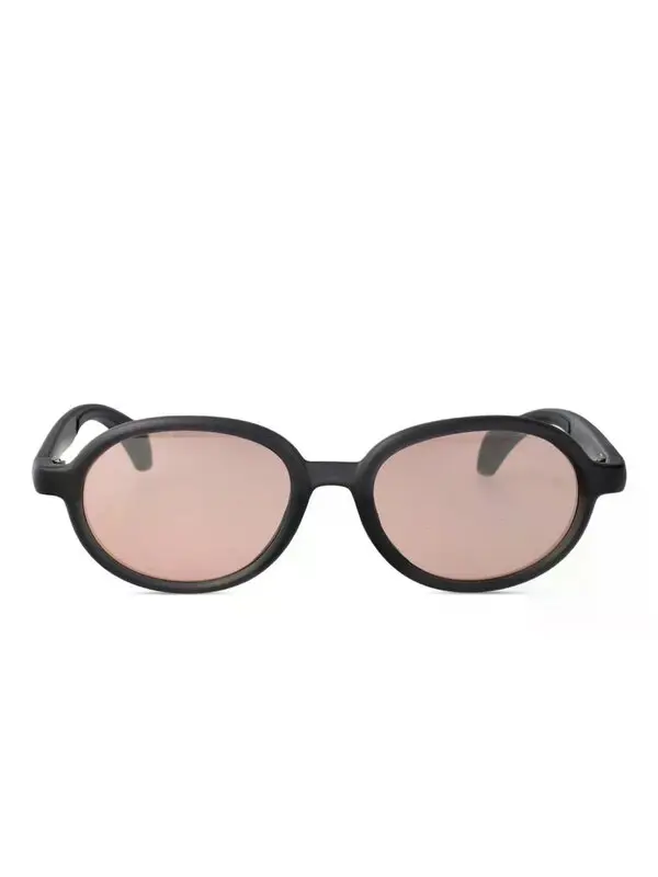 Moncler Caprice Round-frame Sunglasses - Black
