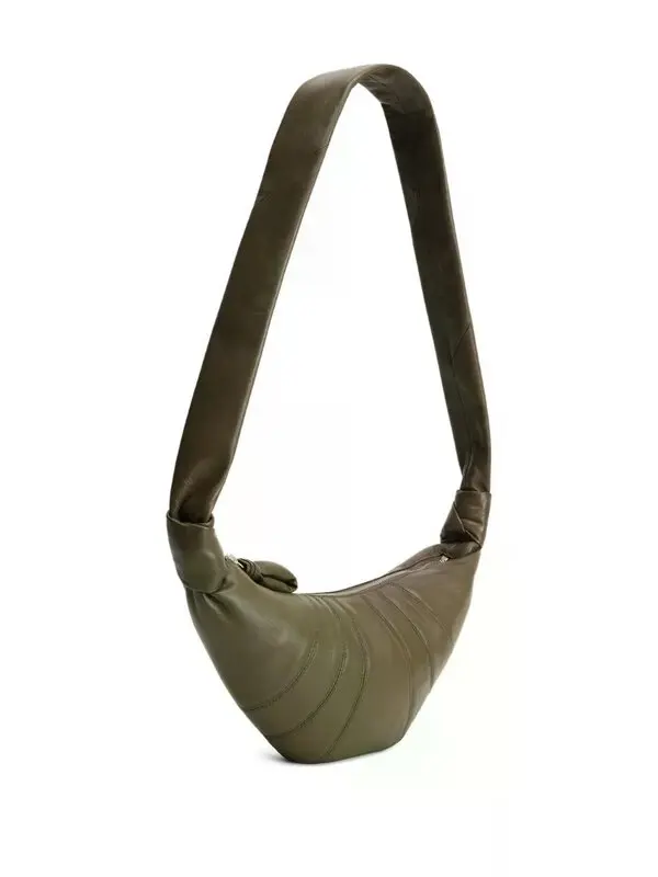 LEMAIRE Small Croissant Shoulder Bag - Green