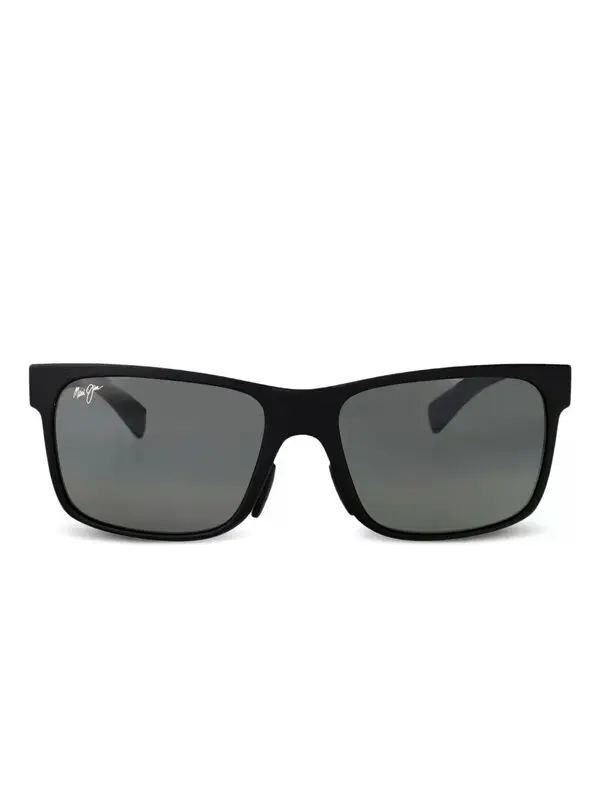 Maui Jim Ho'opili Rectangle-frame Sunglasses - Black