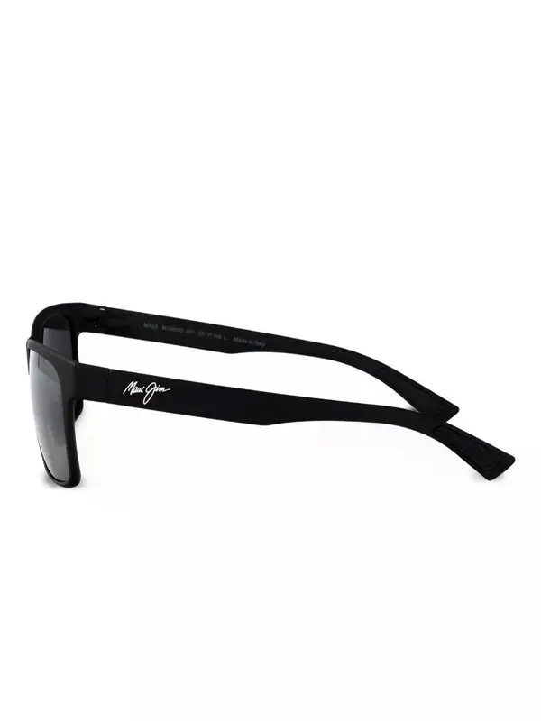Maui Jim Ho'opili Rectangle-frame Sunglasses - Black