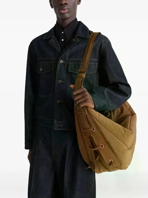 LEMAIRE Medium Soft Game Shoulder Bag - Brown