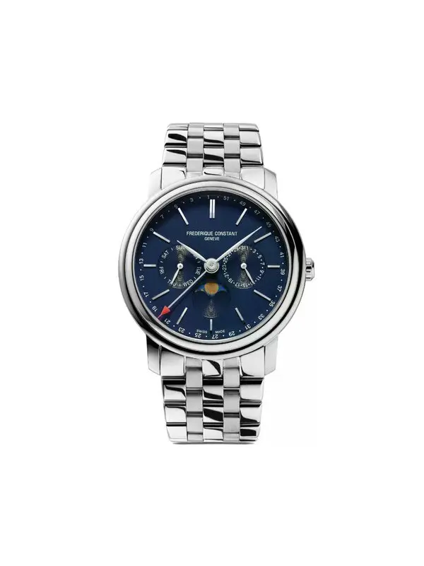 FREDERIQUE CONSTANT Classics Index Business Timer 40mm - Blue