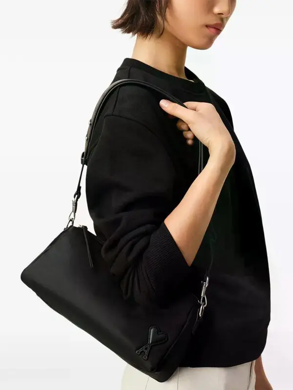 AMI Paris Marcel Padded Shoulder Bag