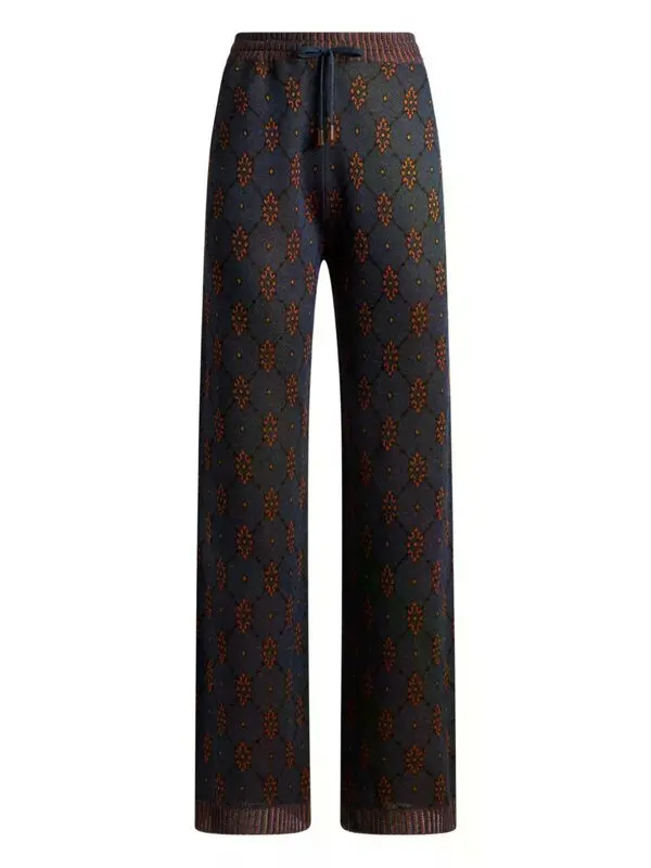 Etro Patterned Knit Trousers