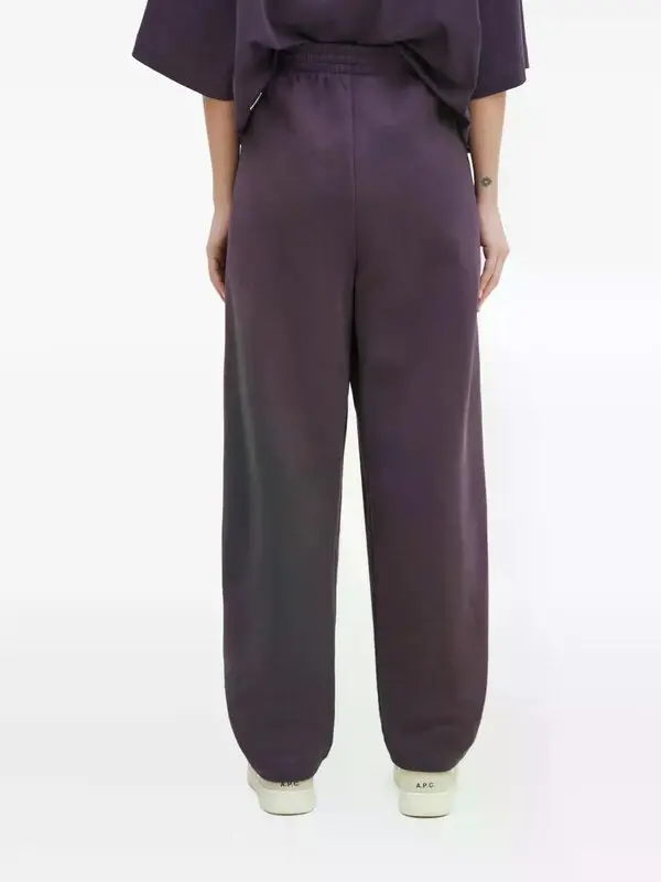 PANGAIA Elastic-waistband Joggers - Purple