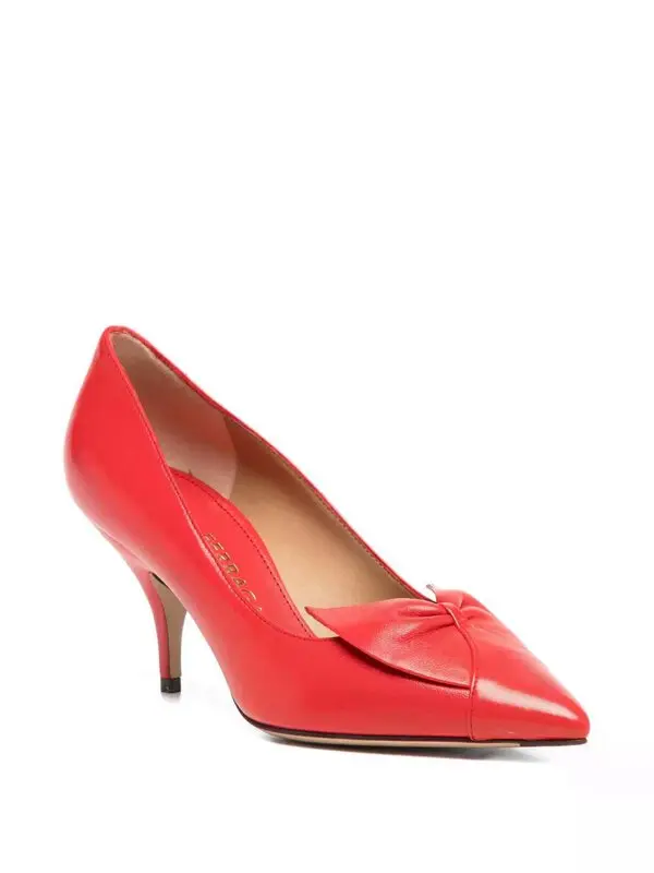 FERRAGAMO 70mm Bow Pumps