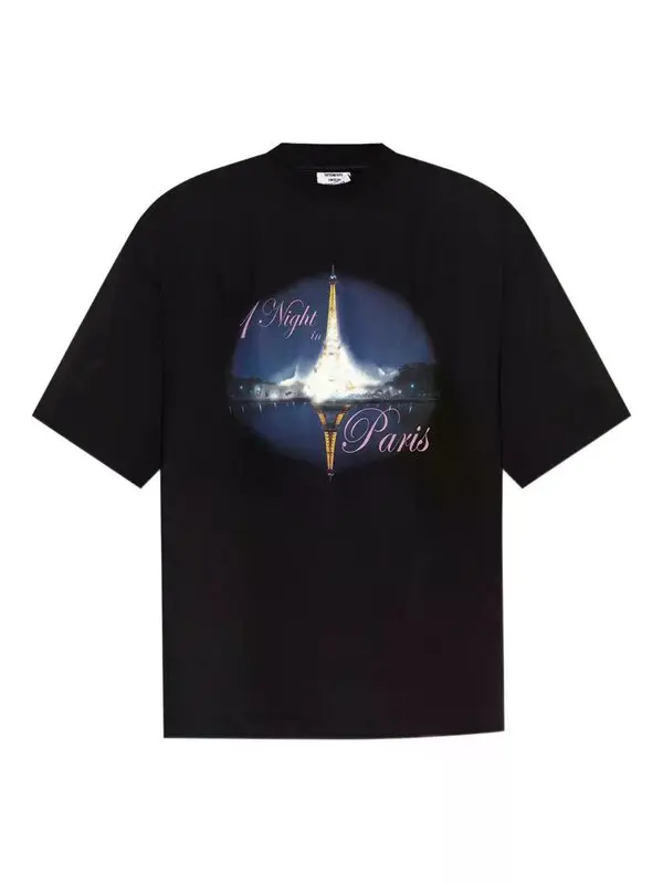Vetements Eiffel Tower-print T-shirt