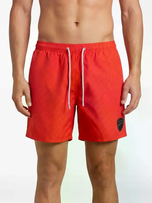 MC2 SAINT BARTH Logo-print Swim Shorts