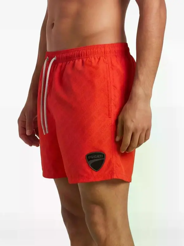 MC2 SAINT BARTH Logo-print Swim Shorts
