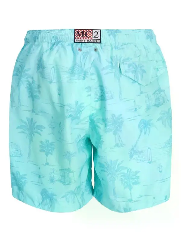 MC2 SAINT BARTH Printed Swim Shorts