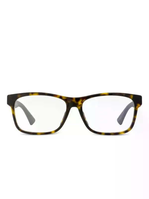 Gucci Gg0176 Tortoiseshell Glasses - Brown