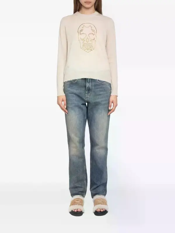 Zadig&Voltaire Skull-embellished Cashmere Sweater