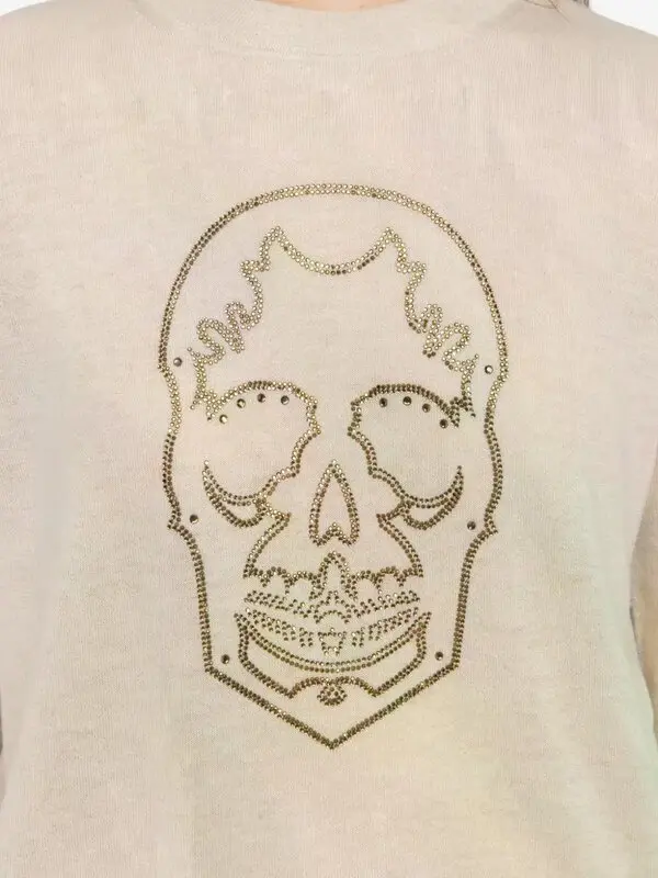 Zadig&Voltaire Skull-embellished Cashmere Sweater