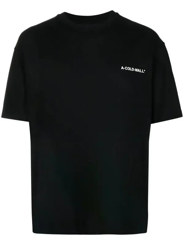 A-COLD-WALL* Logo-print Cotton T-shirt - Black