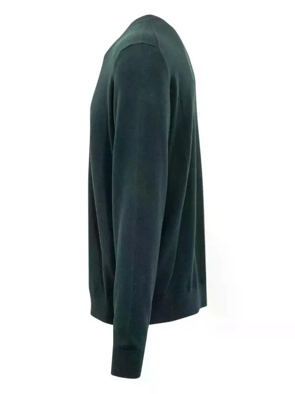 Etro Crew-neck Embroidered Sweater - Green