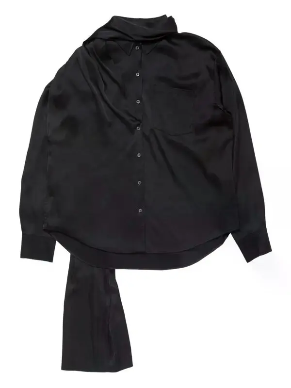 Acne Studios Layered Satin Blouse