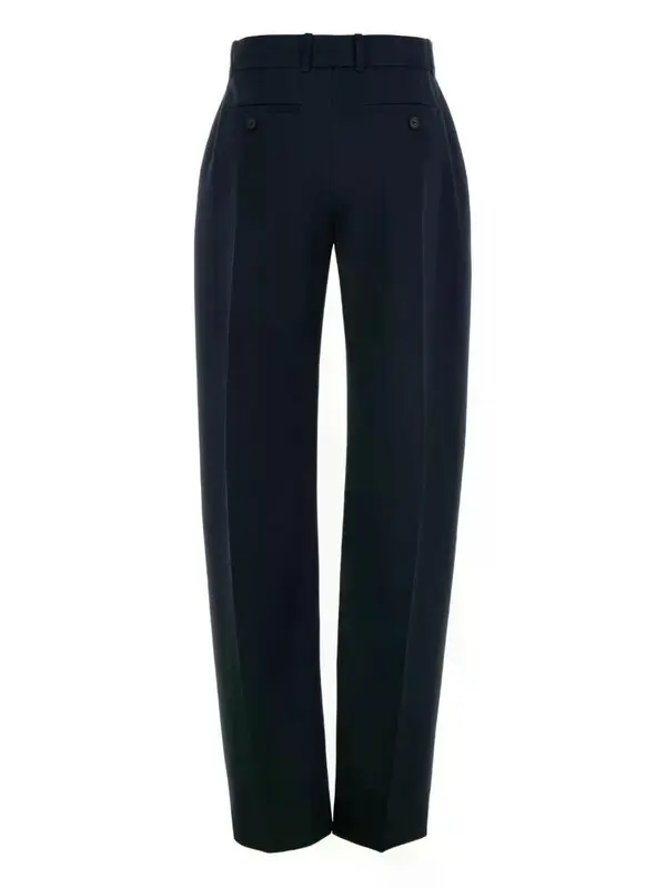 Alexander McQueen Pleated Wool Trousers