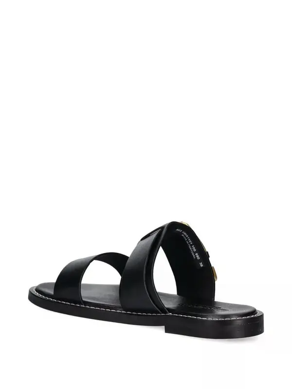 Marc O'polo Buckled Leather Slides