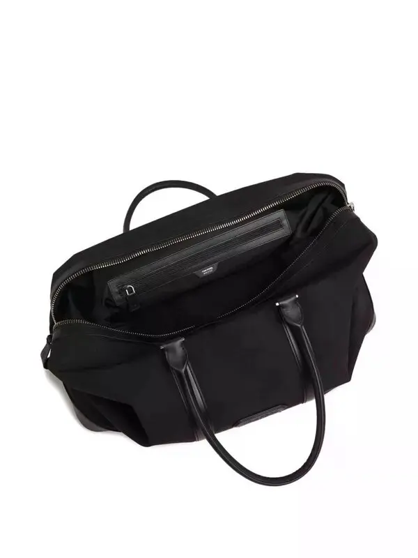 TOM FORD Leather-trim Luggage Bag