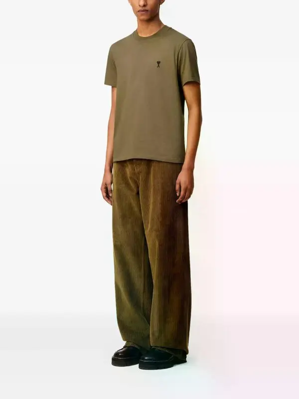 AMI Paris De Coeur T-shirt - Green