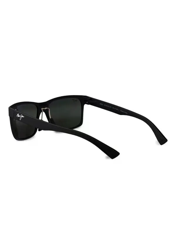 Maui Jim Ho'opili Rectangle-frame Sunglasses - Black