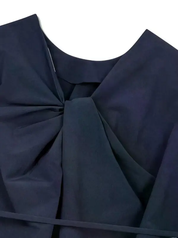 STUDIO TOMBOY Twisted Pleated Blouse - Blue