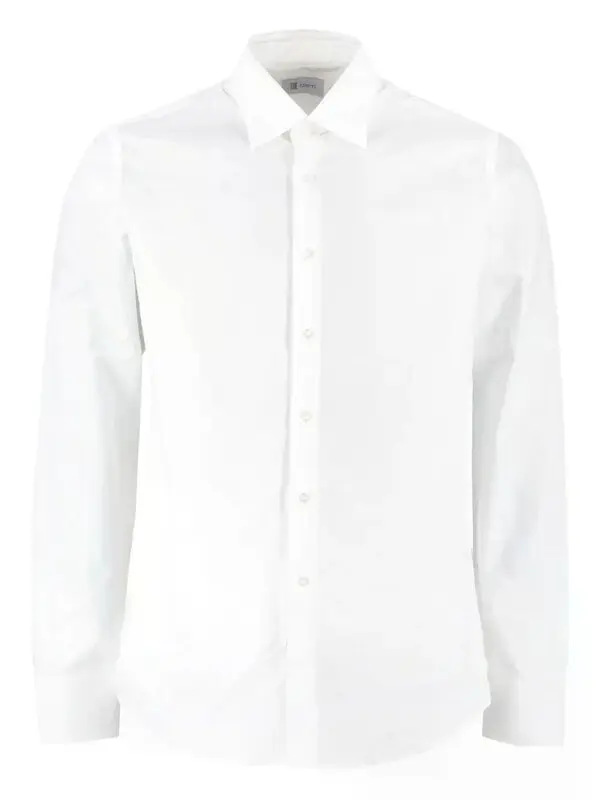 THE (ALPHABET) Oxford Cotton Shirt - White