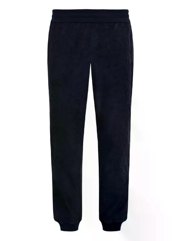 Versace Textured-cuff Trousers