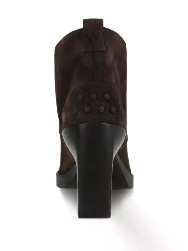TOD'S 80mm Lace-up Chukka Boots - Brown