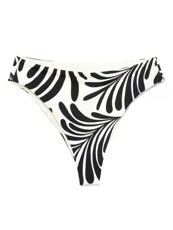 CALA DE LA CRUZ Lulu Bikini Bottom - White