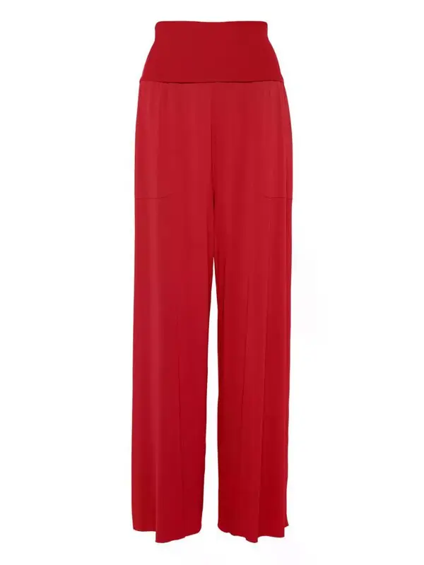 ERES Dao Wide-leg Trousers - Red