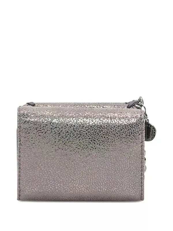 Stella McCartney Falabella Chain-trimmed Wallet - Silver