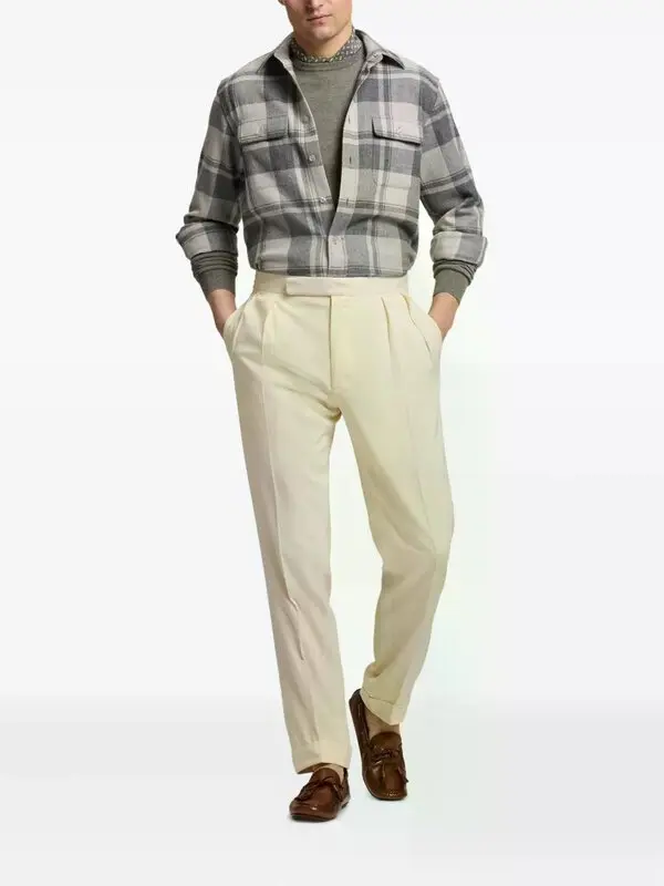 Ralph Lauren Purple Label Checked Pocket Shirt