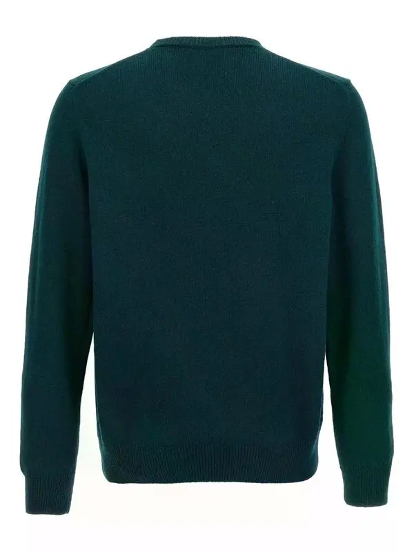 ZANONE Crew-neck Wool Sweater - Green