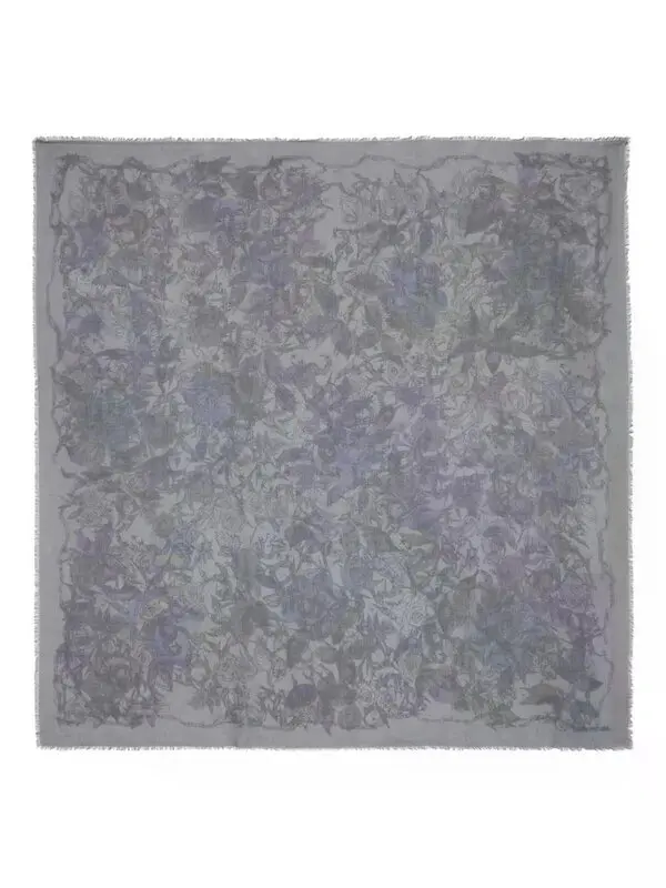 Zadig&Voltaire Kerry Printed Scarf - Grey