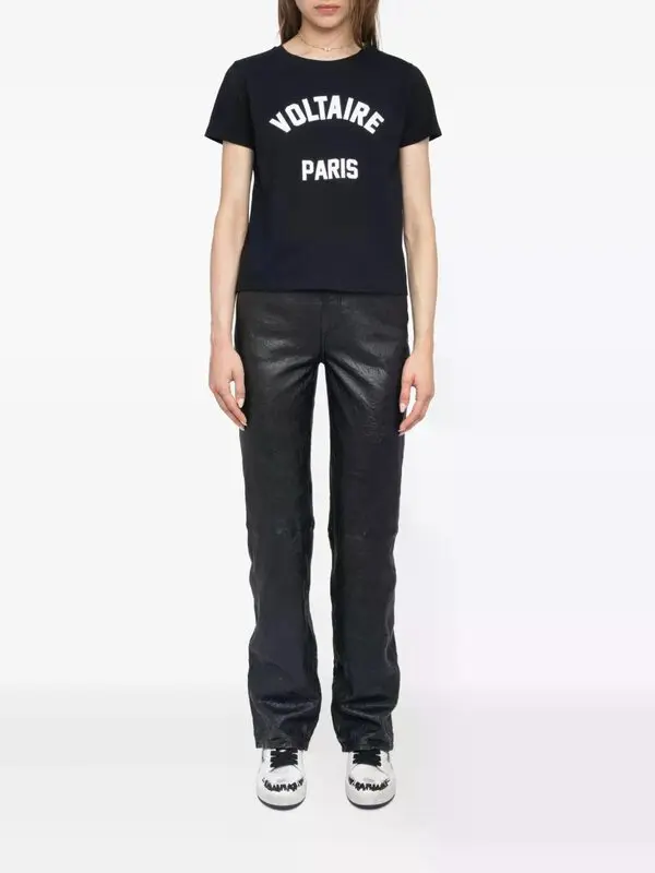 Zadig&Voltaire Alys Cotton T-shirt - Black