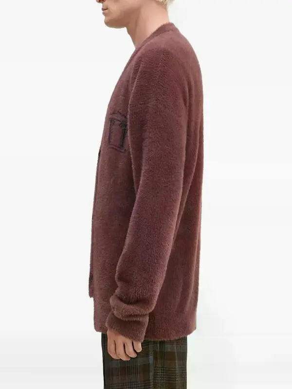 Aries Chenille-knit Cardigan