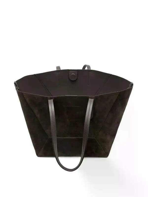 Brunello Cucinelli Suede Tote Bag - Brown