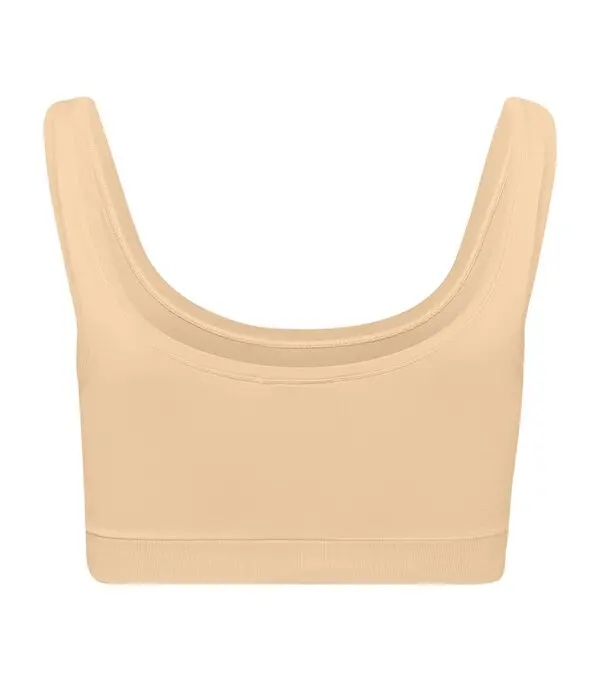 Hanro Touch Feeling Crop Top - Nude