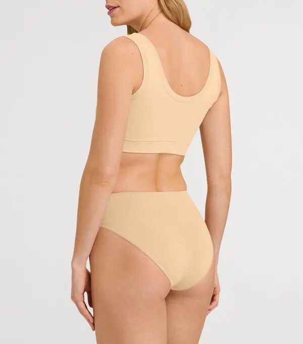 Hanro Touch Feeling Crop Top - Nude