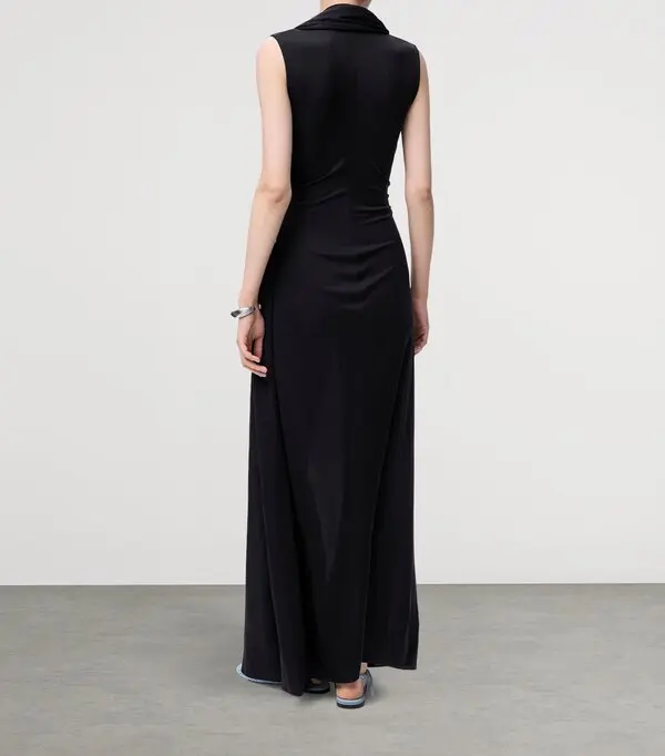 Loewe Silk Flamenco Maxi Dress
