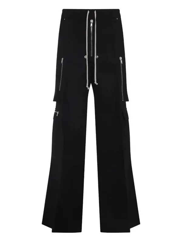 Rick Owens Zip-pocket Cargo Trousers