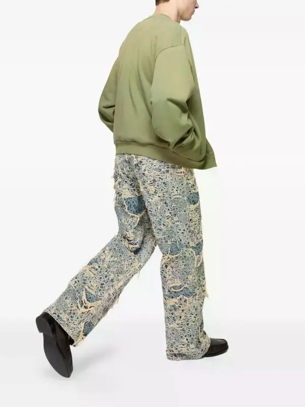 Acne Studios Logo-print Zip-up Cardigan