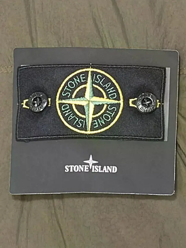Stone Island Logo-patch Puffer Jacket - Green