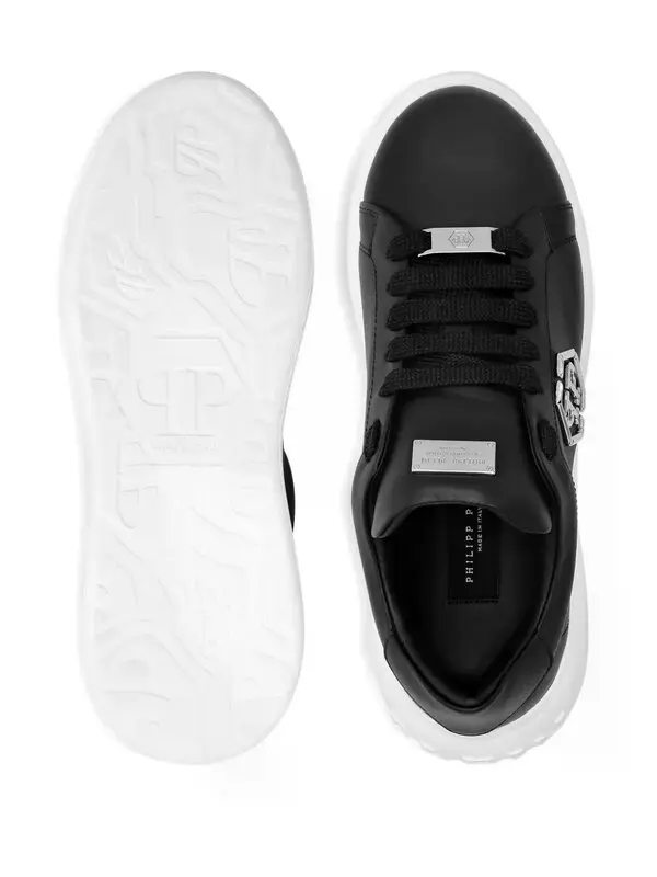 Philipp Plein Hexagon Low-top Sneakers - Black