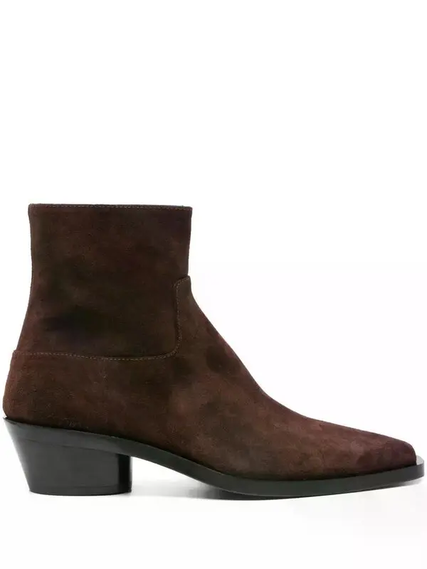 Proenza Schouler Bronco Ankle Boots - Brown